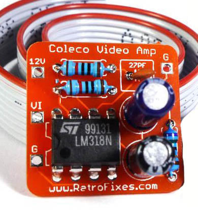 Colecovision Composite Video Board - RetroFixes LLC