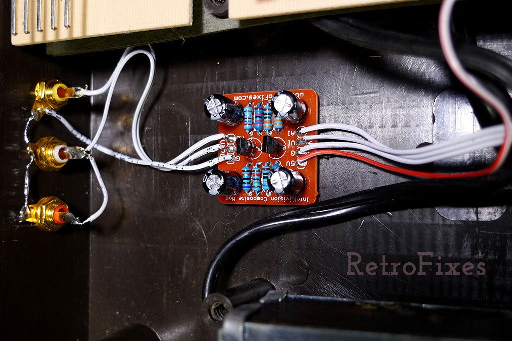 Intellivision Composite Upgrade Kit – RetroFixes LLC